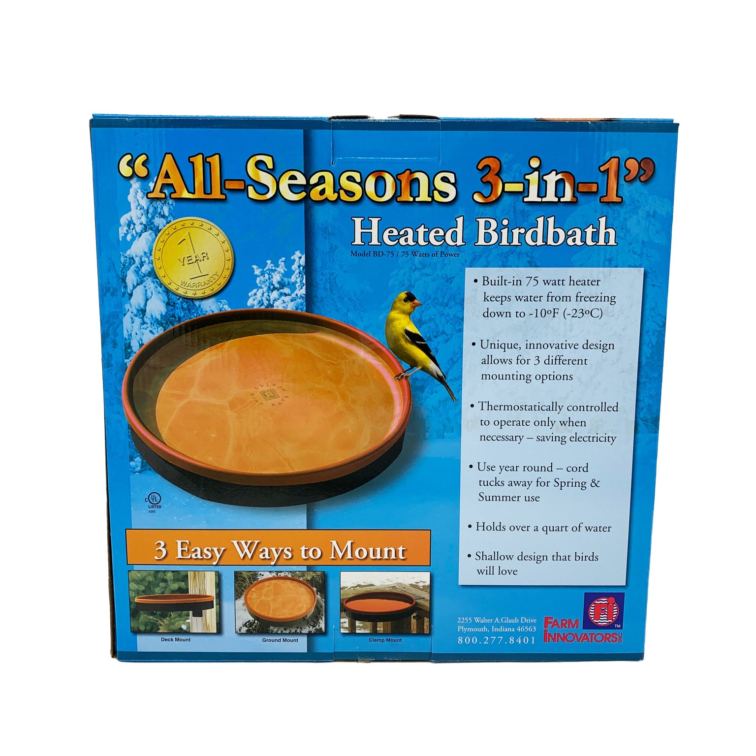 Bird Baths — For The Wild Birds