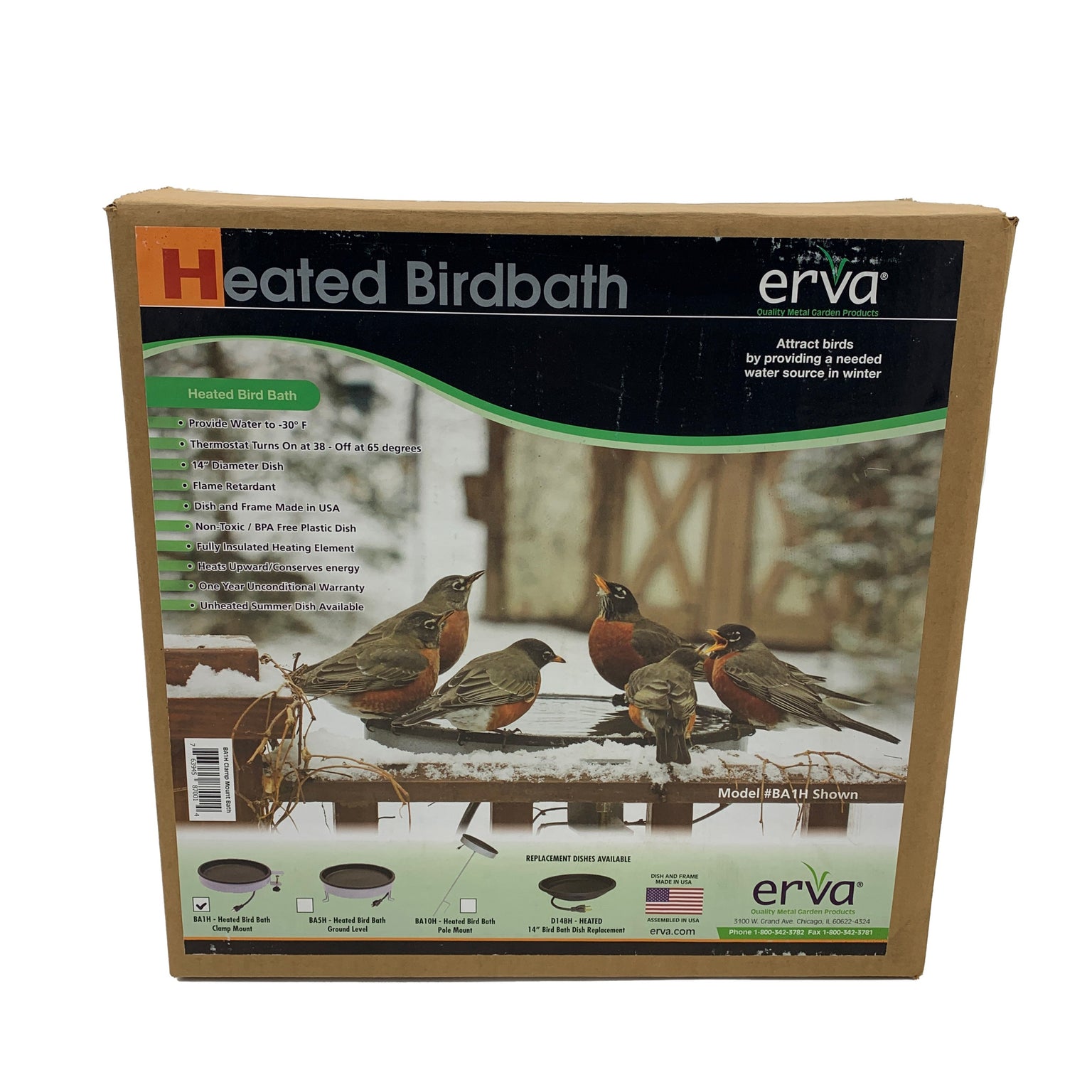 Bird Baths — For The Wild Birds